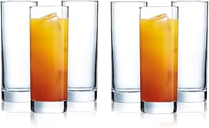 Luminarc Islande High Ball Tumbler 6 Pieces Set, 310 ml Capacity ...