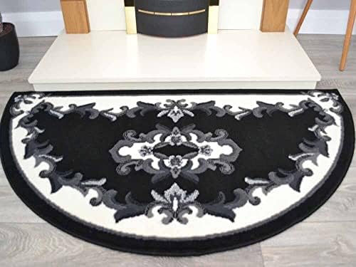Half Circle Rug Semi Circle Rugs Round Moon Hearth Pattern Fireside ...