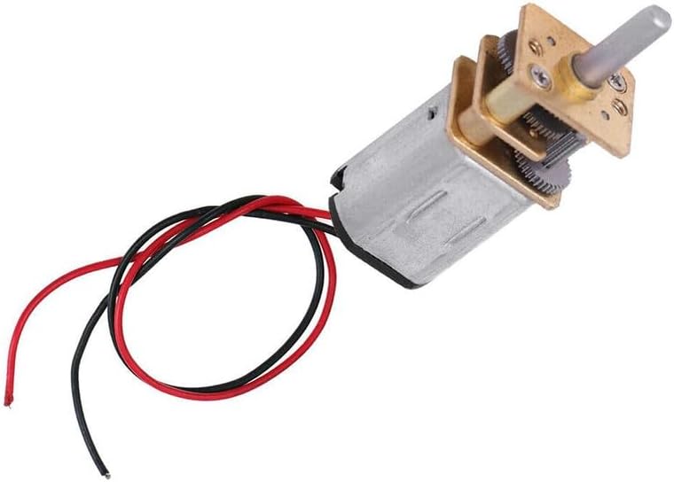 ERH India 1 Pc N20 60 RPM 3.7V-6V DC Micro Gear Reduction DC Motor with ...