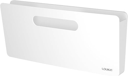 LOUKIN Magnetic Wall File Holder, No Drilling Porte Document Mural ...