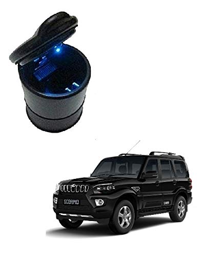 Buy Caro Manic Cigarette Ashtray Portable with Blue LED Compatible with ...