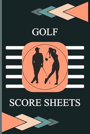 Golf Score Sheet Log Book: Fairway Scoring Notebook: Studios, Morgan ...