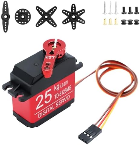 DS3225 25 kg digital servo motor AYWHP 1 PCS ingranaggio in metallo ad ...
