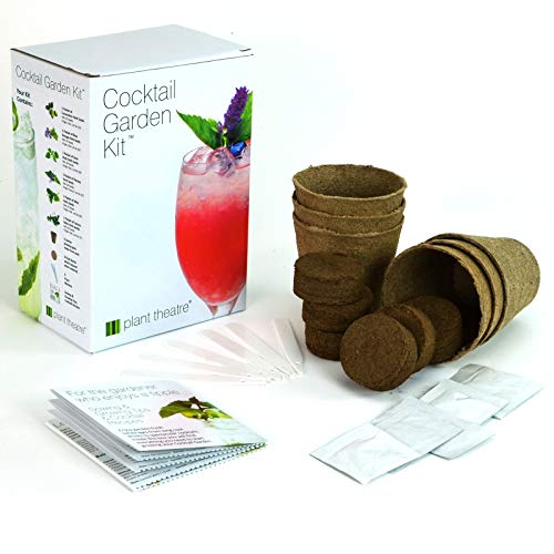 Cocktail Garden Kit - 6 Varieties to Grow - Great Gift for the Gardener ...