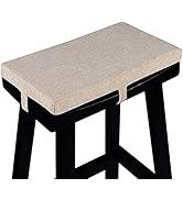 Amazon.com: baibu Rectangle Bar Stool Cushions, Non-Slip Dining Chair ...