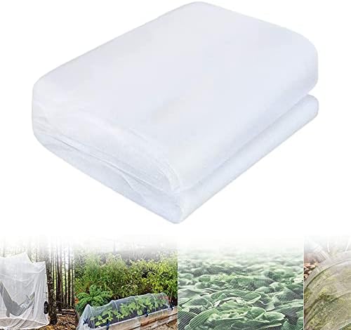 Garden Netting,8x33Ft Mosquito Insect Birds Animals Barrier Protection ...