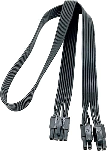 CPU Cable for EVGA, 70CM Male to Male 8 Pin to 4+4 Pin EPS CPU Power ...