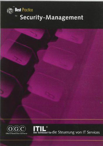 Amazon.com: ITIL Security Management (German version): 9780113309689 ...
