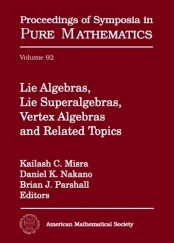 Amazon.com: Lie Algebras, Lie Superalgebras, Vertex Algebras and ...