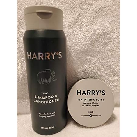 Amazon.com: Harry's 2 in 1 Shampoo and Conditioner, 14 oz bottle ...