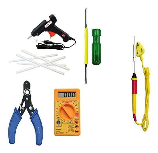 AQBP Soldering Iron 25 W Simple | Digital Multimeter | 2 IN 1 Screw ...