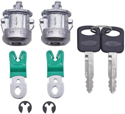 Amazon.com: Door Lock Cylinder & Key Set 7C3Z-1521990-A Compatible with ...