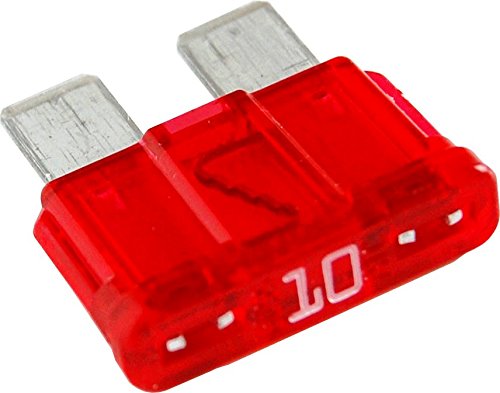 Amazon.com: 10 Amp Two Prong Blade Plug-in ATC Fuses - 10 Pack : Automotive