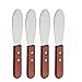 Amazon.com: Wide Stainless Steel Spreader Kitchen Knives for Sandwiches ...