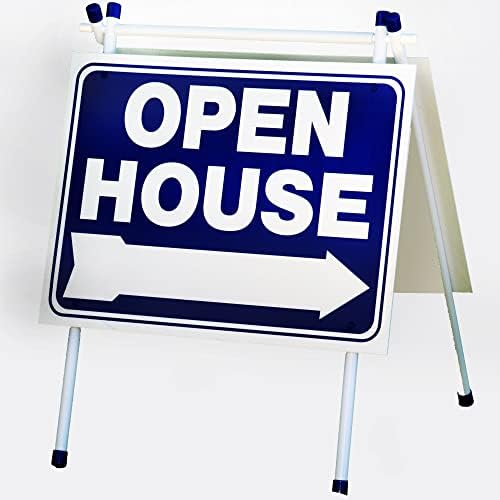 Amazon.com : SIGNS FOR REALTOR Real Estate PVC A Frames Open House sign ...