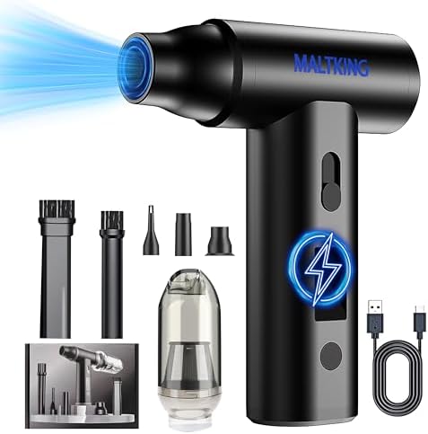 Amazon.com: MALTKING Electric Air Duster with LED Display,2 in 1 ...