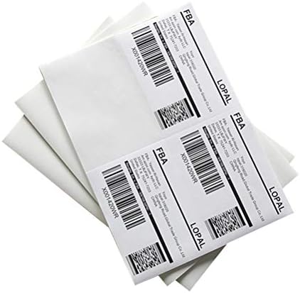 Amazon.com : 4 up Label, 4"X5" Label Suitable for Laser and Inkjet ...