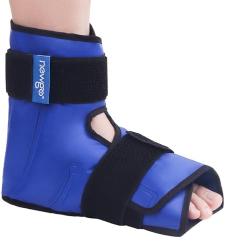 Amazon.com: NEWGO Ice Pack Foot Ankle Ice Pack Wrap for Plantar ...