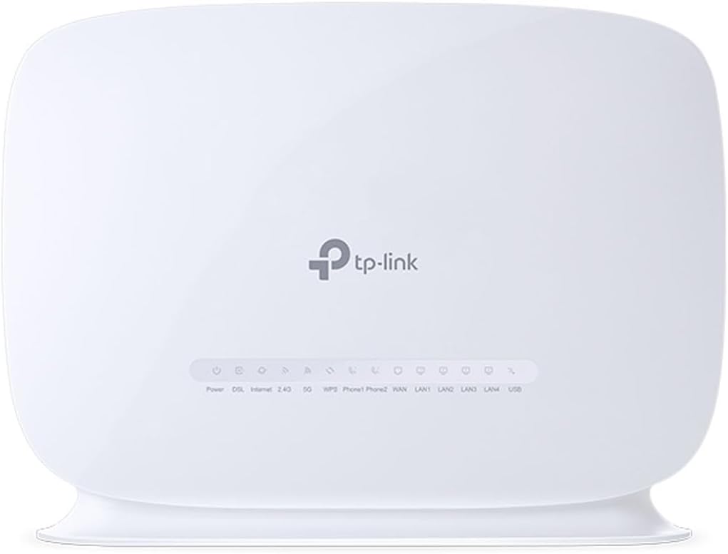 TP-Link Archer VR1600V Wireless Dual Band Gigabit VoIP VDSL/ADSL Modem ...