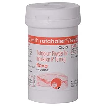 Tiova Rotacaps 18mcg - Bottle of 30 Capsules : Amazon.in