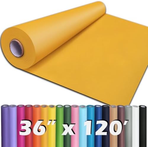 Amazon.com: PerkHomy 36" x 1,440" (120') Orange Kraft Paper Roll for ...