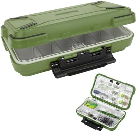 Fishing Tackle Box, Waterproof Fishing Tackle Accessory Organizer Bait ...