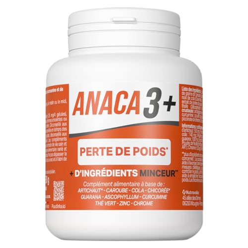 MON Test Personnel de la gamme Anaca 3+ Perte de poids