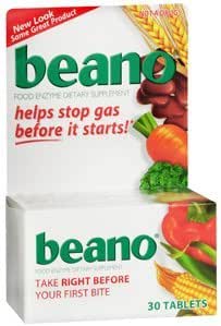Amazon.com: BEANO TABLETS 30Tablets : Health & Household