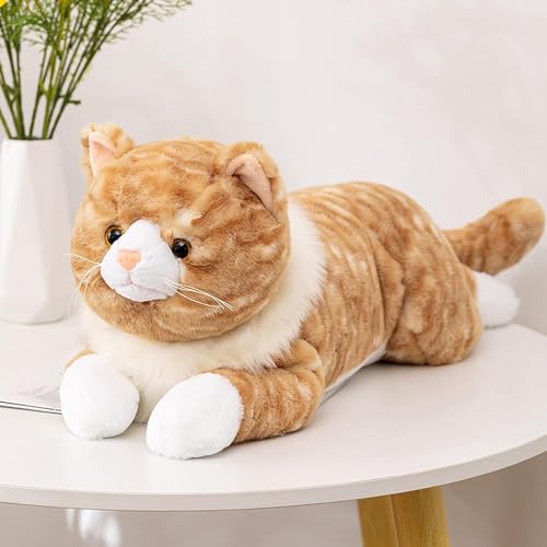 Snapklik.com : Fesmaro Cat Weighted Stuffed Animals - Weighted Cat ...