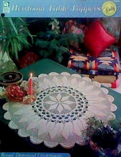 Heirloom Table Toppers: Royal Diamond Centerpiece (Collectible Doily ...