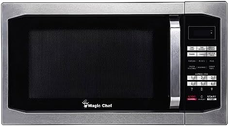 Amazon.com: Magic Chef Countertop Microwave Oven, Small and Compact ...