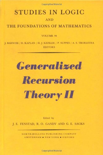 Amazon.com: Generalized Recursion Theory, Vol. 2: Proceedings of the 1977 Oslo Symposium ...