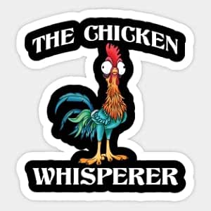 Amazon.com: Stickers Vinyl, Stickers Kiss Cut, The Chicken Whisperer ...