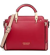 Amazon.com: FOXER Leather Handbags for Women, Genuine Leather Ladies ...