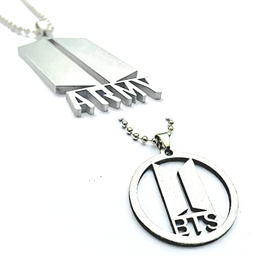 Buy BTS logo locket with BTS ARMY locket combo for girls and boys, BTS ...