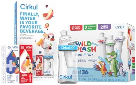 Amazon.com: Cirkul Little Learners Bundle - 12oz. Plastic Water Bottle ...