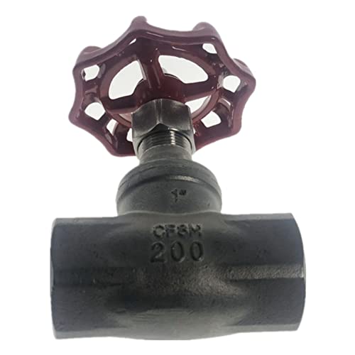 1Pcs BSPT Female DN15-DN50 Globe Valve Stainless Steel SS304 CF8M Heavy ...