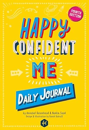 HAPPY CONFIDENT ME Daily Journal - Gratitude and growth mindset journal ...