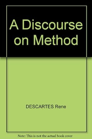 Buy Discourse on Method Book Online at Low Prices in India | Discourse ...