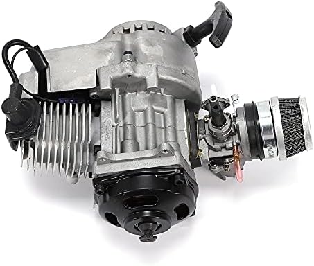 Amazon.com: 49CC 2-stroke Engine Motor Kit, Pull Start Mini Bike 49cc ...