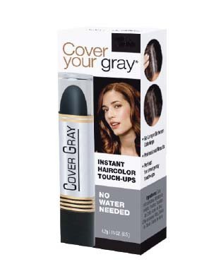Amazon.com: Cover Your Gray Touch Up Stick - Jet Black Mini : Beauty ...