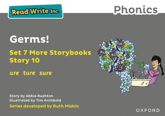 Read Write Inc. Phonics: Grey Set 7A Storybook 10 Germs! (Read Write ...