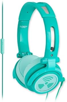 Amazon.com: EarPollution CS40 Headphones w/ Mic - Marine : Electronics