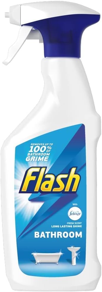 Flash - Bathroom Cleaning Spray - 450ml : Amazon.co.uk: Grocery