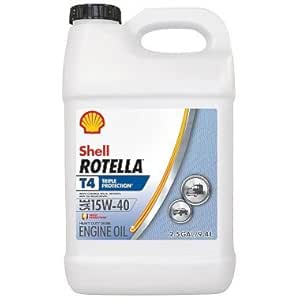 Amazon.com: Rotella T4 Triple Protection 15W40-2.5 Gallon - 2 pack ...