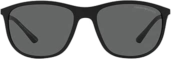 Amazon.com: Emporio Armani Gafas de sol cuadradas Ea4201 para hombre ...