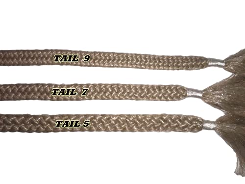 Bull Rope 9/9 Right-Hand Lace Full Leather- Length with Knot 14 Feet ...