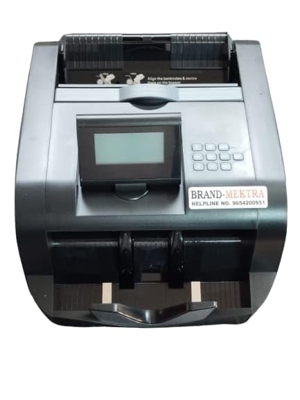 Mektra 2010 Bill Counter Money Counting Machine for Bank Note Counting ...