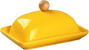 Amazon.com: Ceramic Butter Plate Butter Dish with Lid Ceramic Butter ...