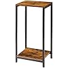 Amazon.com: TOLONAG Tall End Table High Skinny Side Bedside Slim Thin ...